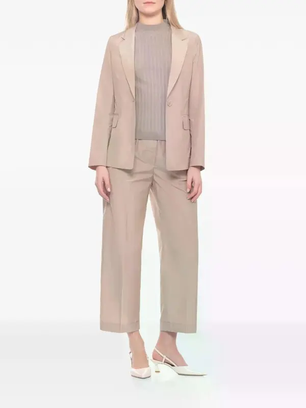 Peserico Single-breasted Blazer - Neutrals