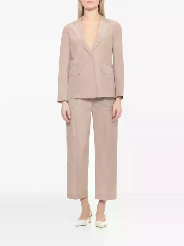 Peserico Single-breasted Blazer - Neutrals