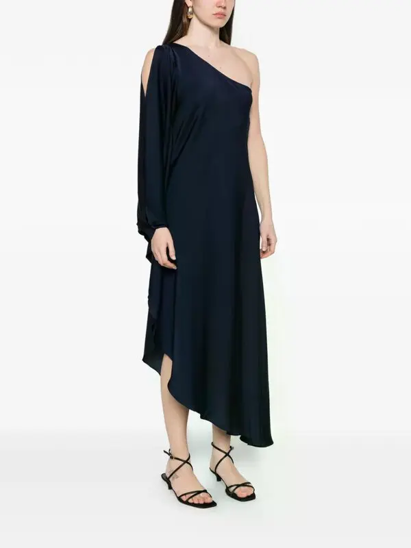 NOUVELLE SILK95FIVE Ritz One-shoulder Dress