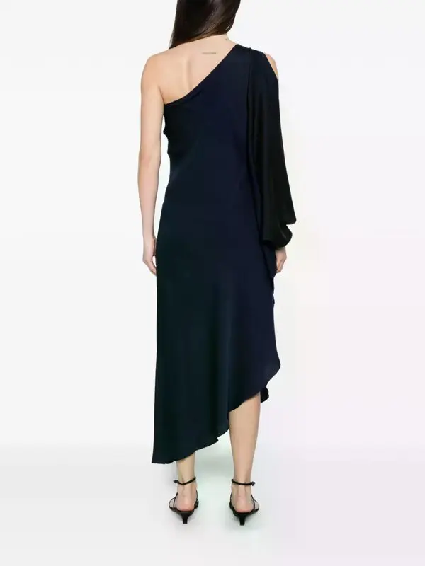 NOUVELLE SILK95FIVE Ritz One-shoulder Dress