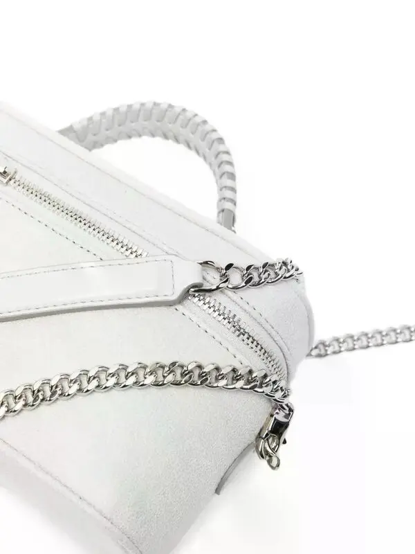 Stella McCartney Braided Top Handle Tote Bag - Grey