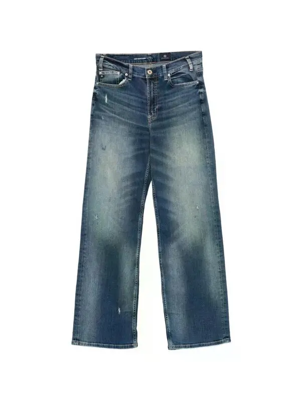 Ag High-rise Wide Leg Jeans