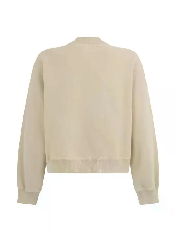 MARANT ETOILE Embroidered-logo Sweatshirt - Neutrals