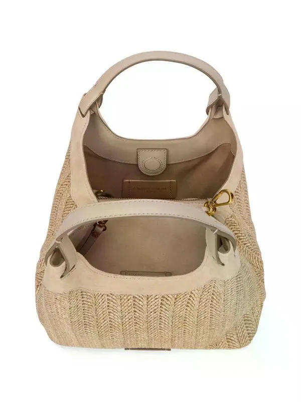 GIANNI CHIARINI Herringbone Tote Bag