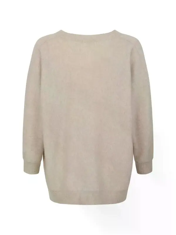 LISA YANG V-neck Long-sleeve Sweater