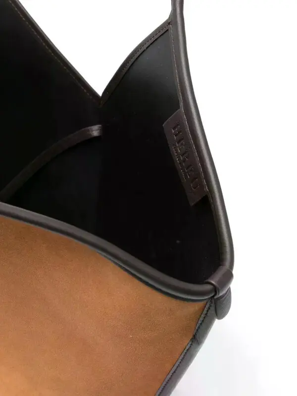 Hereu Calella Leather Tote Bag - Brown