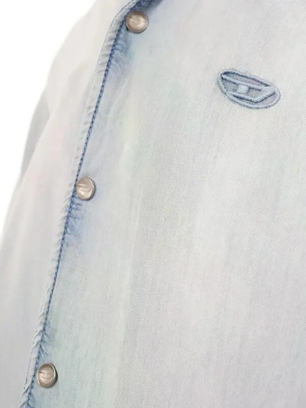 DIESEL® Buttoned Logo Shirt