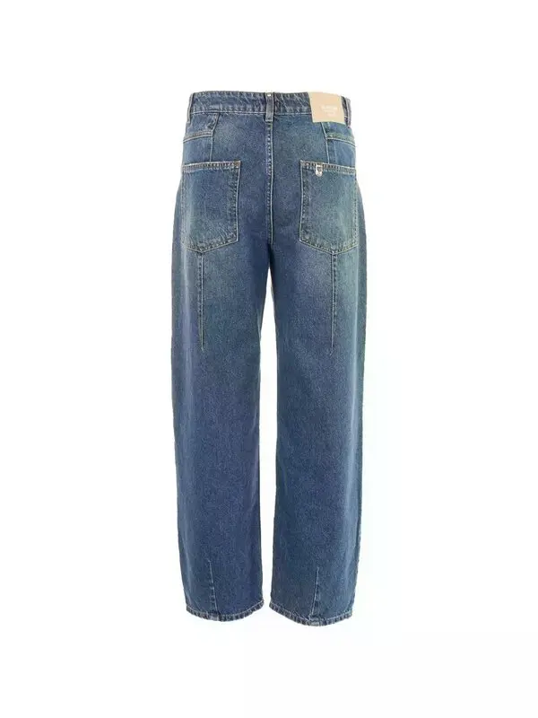 Liu Jo Patch Pocket Panelled Jeans