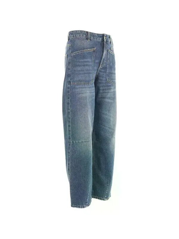 Liu Jo Patch Pocket Panelled Jeans