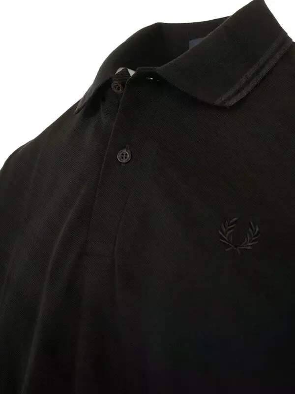 Fred Perry Laurel-wreath Polo Shirt - Black