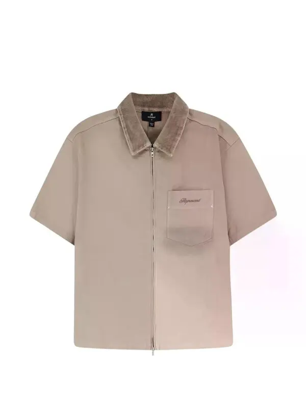 REPRESENT Zip-up Pocket Shirt
