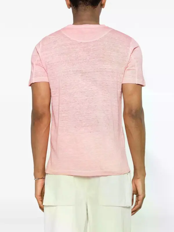 120% Lino Round-neck T-shirt