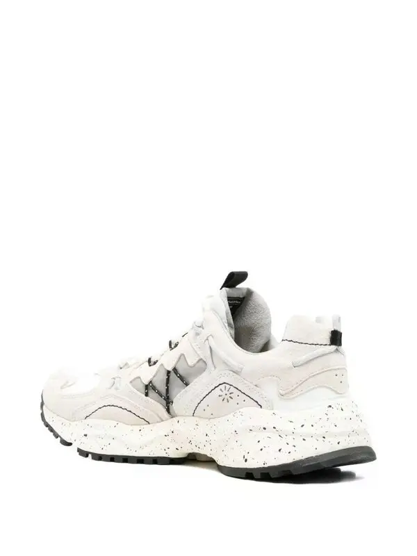 FLOWER MOUNTAIN Yamabushi Round Toe Suede Sneakers