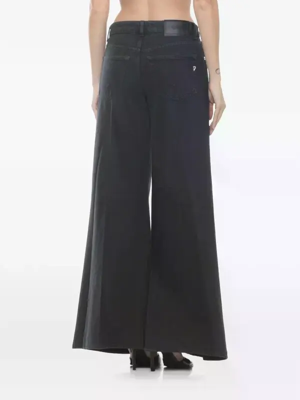 DONDUP Pressed-crease Flare Jeans