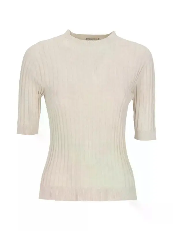Peserico Ribbed Knit Sweater