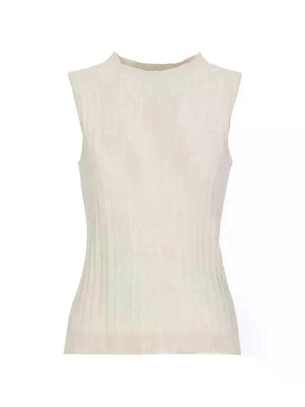 Peserico Ribbed-knit Tank Top