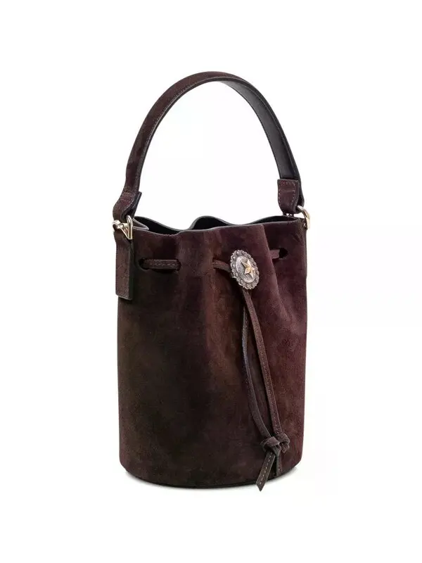 KATE CATE Star-motif Bucket Bag - Brown