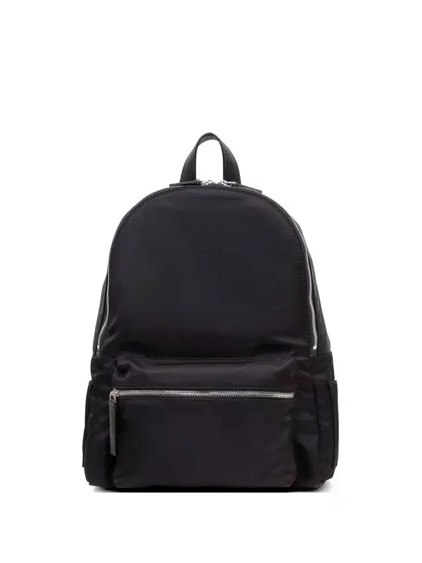 ORTIGNI Laino Davis Zipped Backpack - Black