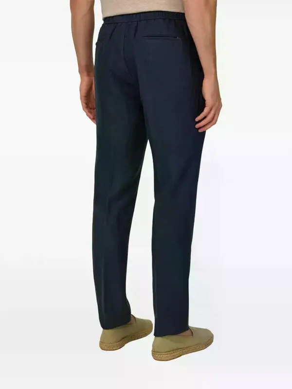 Boggi Milano City Linen Trousers