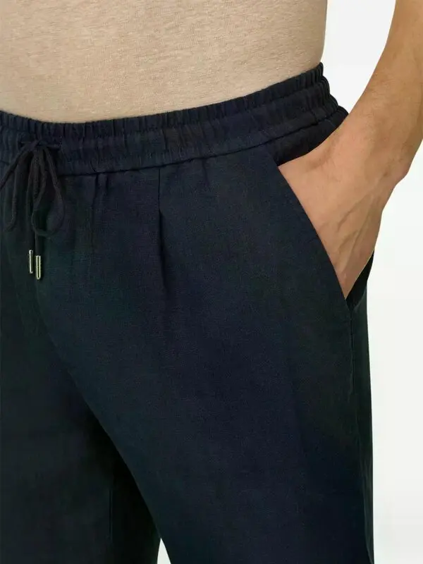 Boggi Milano City Linen Trousers