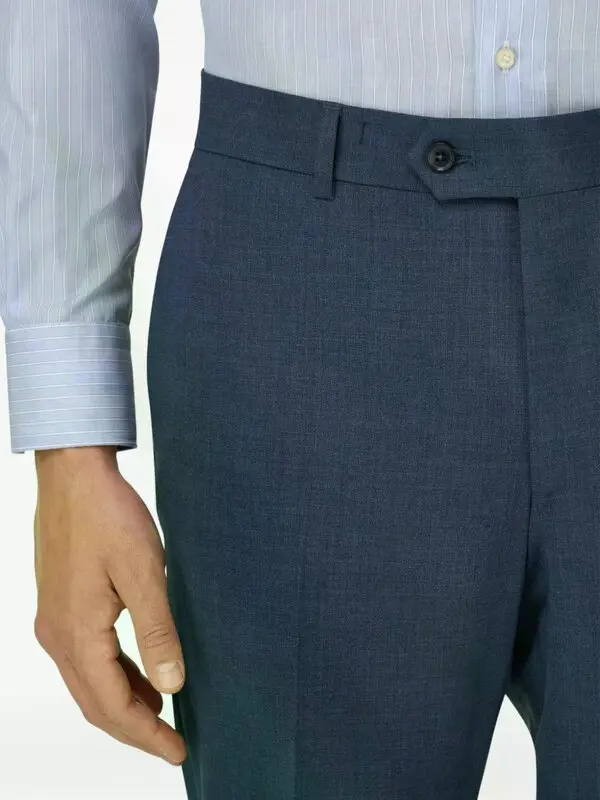 Boggi Milano Aria Regular-fit Trousers - Blue
