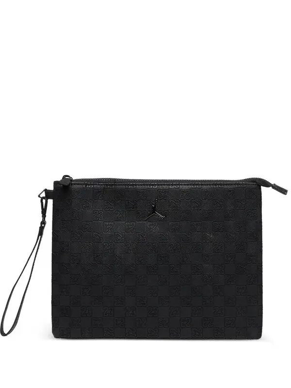 JORDAN Jam Monogram Pouch - Black