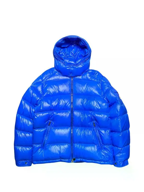 Moncler Maya Short Down Jacket - Blue