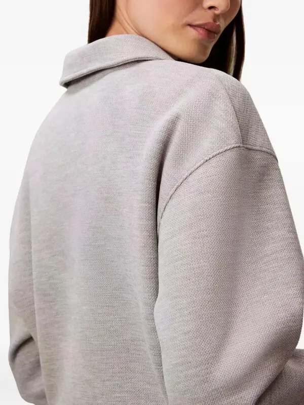 Calvin Klein Buttoned Logo-detail Polo Shirt