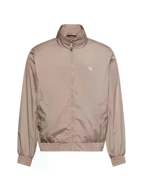 Calvin Klein Lightweight Zip-up Jacket - Neutrals