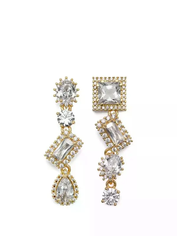 MAISON MARGIELA Cluster Drop Earrings - Gold