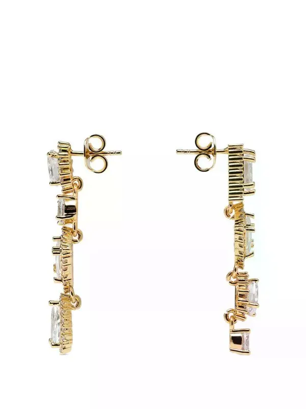 MAISON MARGIELA Cluster Drop Earrings - Gold