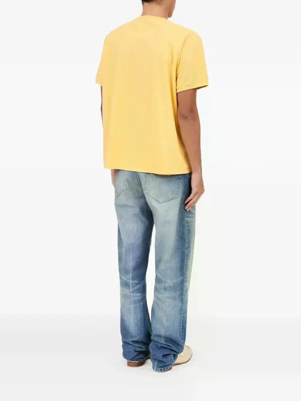 MAISON MARGIELA Jersey T-shirt - Yellow