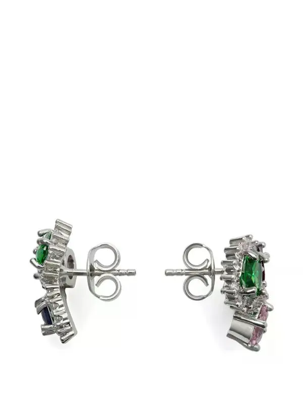 MAISON MARGIELA Cluster Stud Earrings - Silver