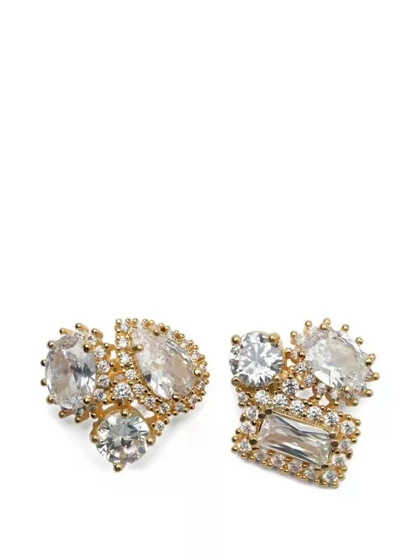 MAISON MARGIELA Cluster Stud Earrings - Gold