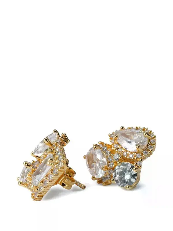 MAISON MARGIELA Cluster Stud Earrings - Gold
