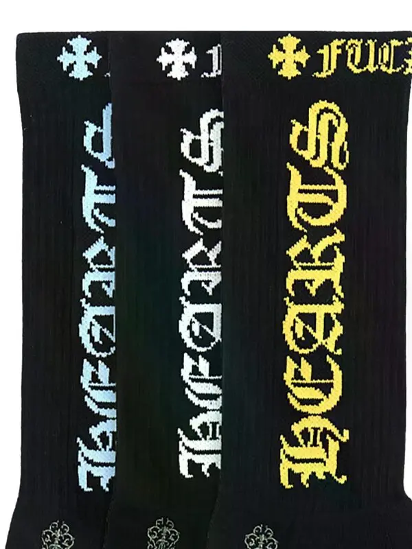Chrome Hearts Logo Socks