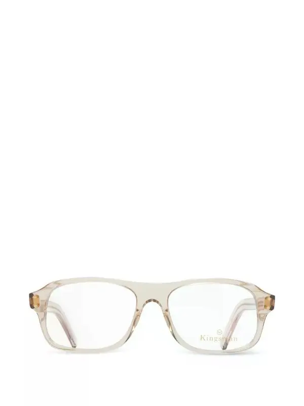 CUTLER & GROSS 0847 Oval-frame Eyeglasses - Neutrals