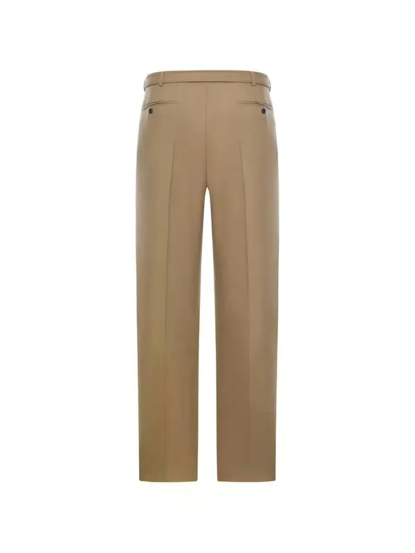 Saint Laurent Belted Tailored Trousers
