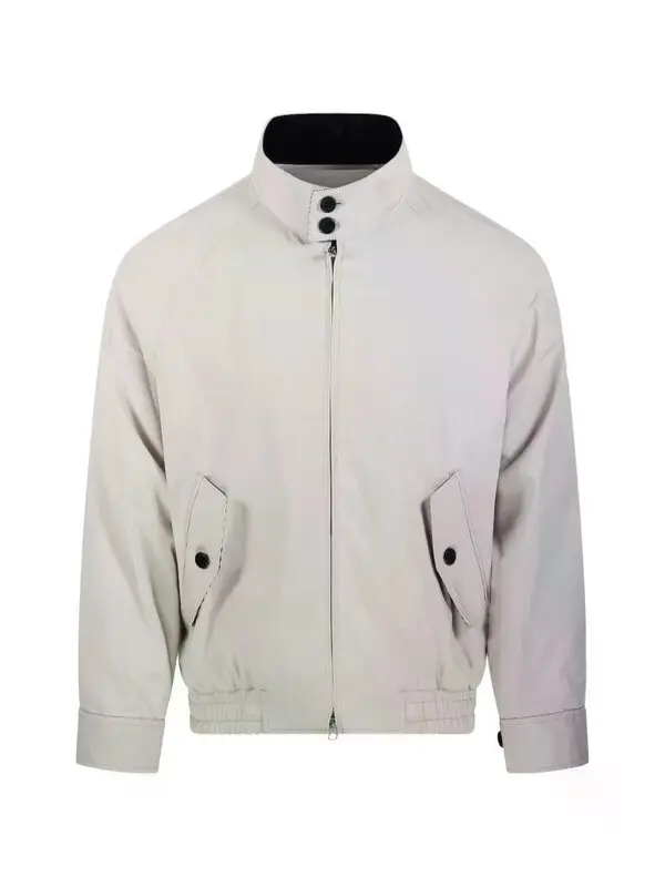 DUNST Button Zip Jacket - Neutrals