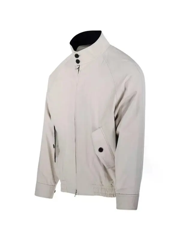 DUNST Button Zip Jacket - Neutrals