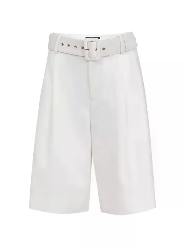 TOCCIN Nina Belted Culotte Shorts