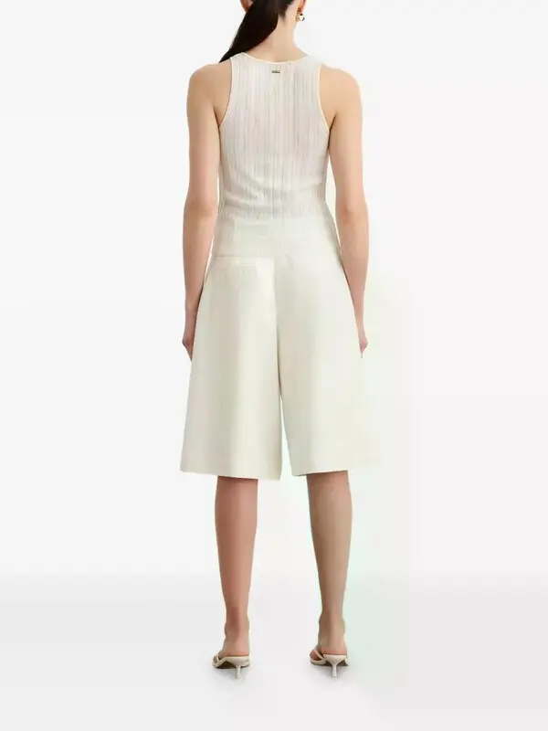TOCCIN Nina Belted Culotte Shorts