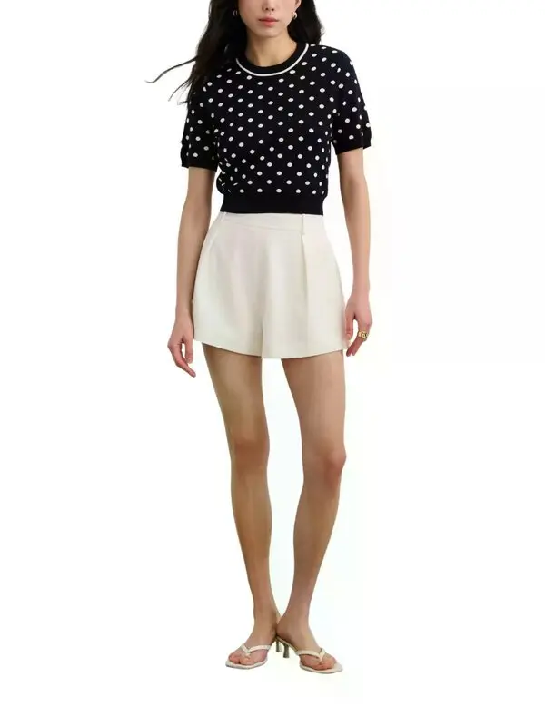 TOCCIN Savannah Pleated Trouser Shorts