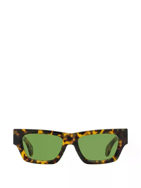 Palm Angels Magnolia Rectangular Sunglasses - Brown