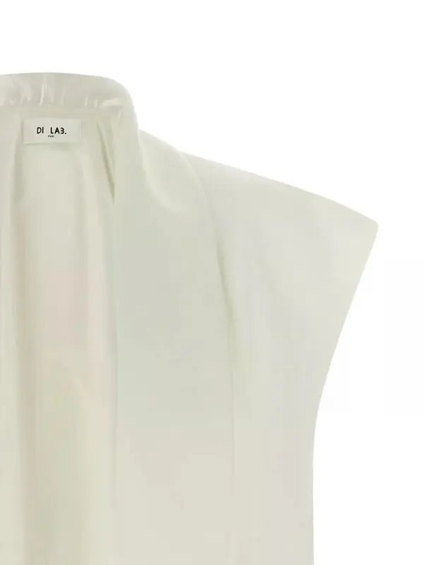 DI.LA3 PARI' Shawl-collar Vest