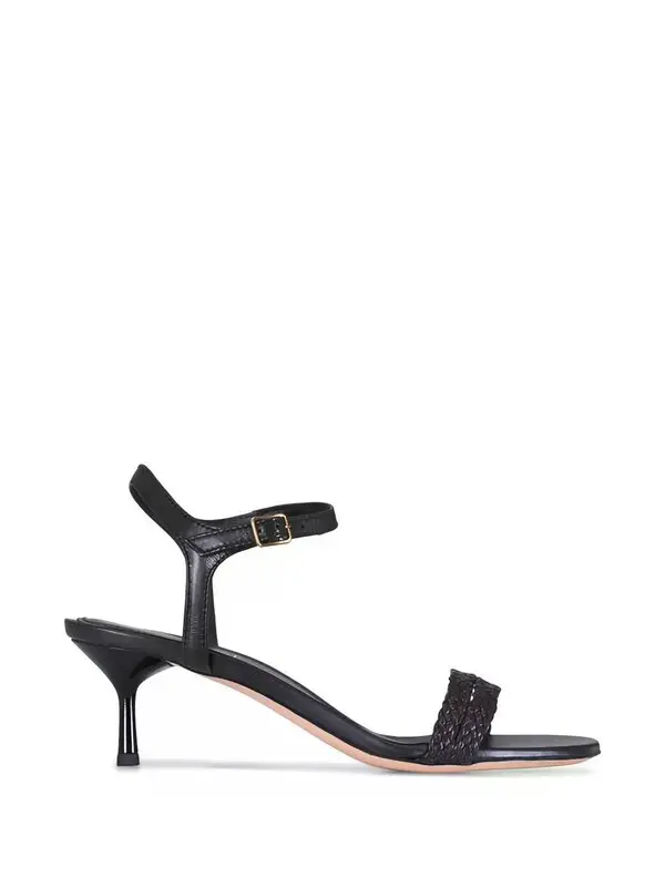 Agl Gioia Braided-strap Sandals - Brown