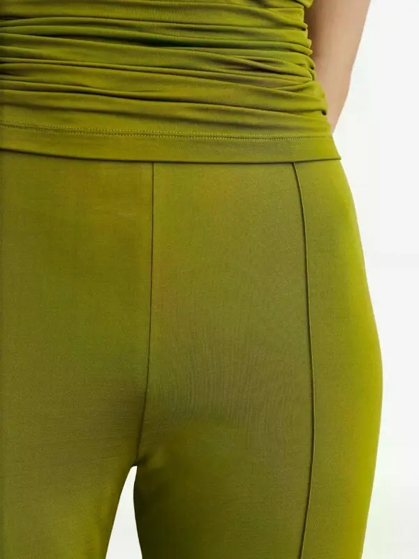 TOCCIN Gemma Seamed Trousers - Green