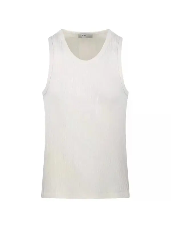 DUNST Ribbed Sleeveless Vest