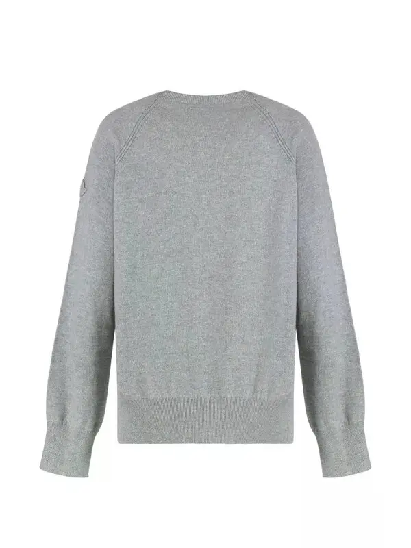 Moncler Cashmere Sweatshirt - Grey