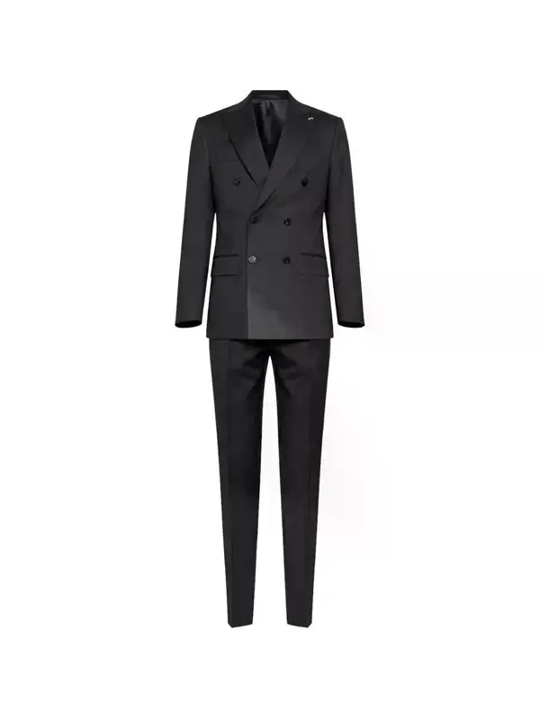 D4.0 Double-breasted Peak Lapels Suit